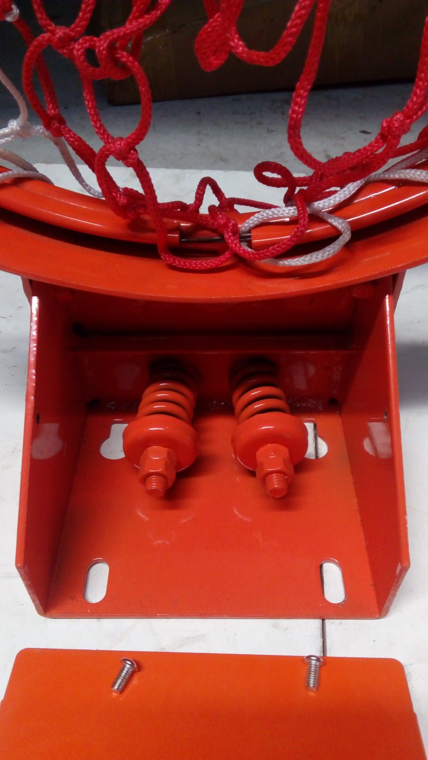 High Grade Basketball Ring with Spring Snapback - SportzTrack