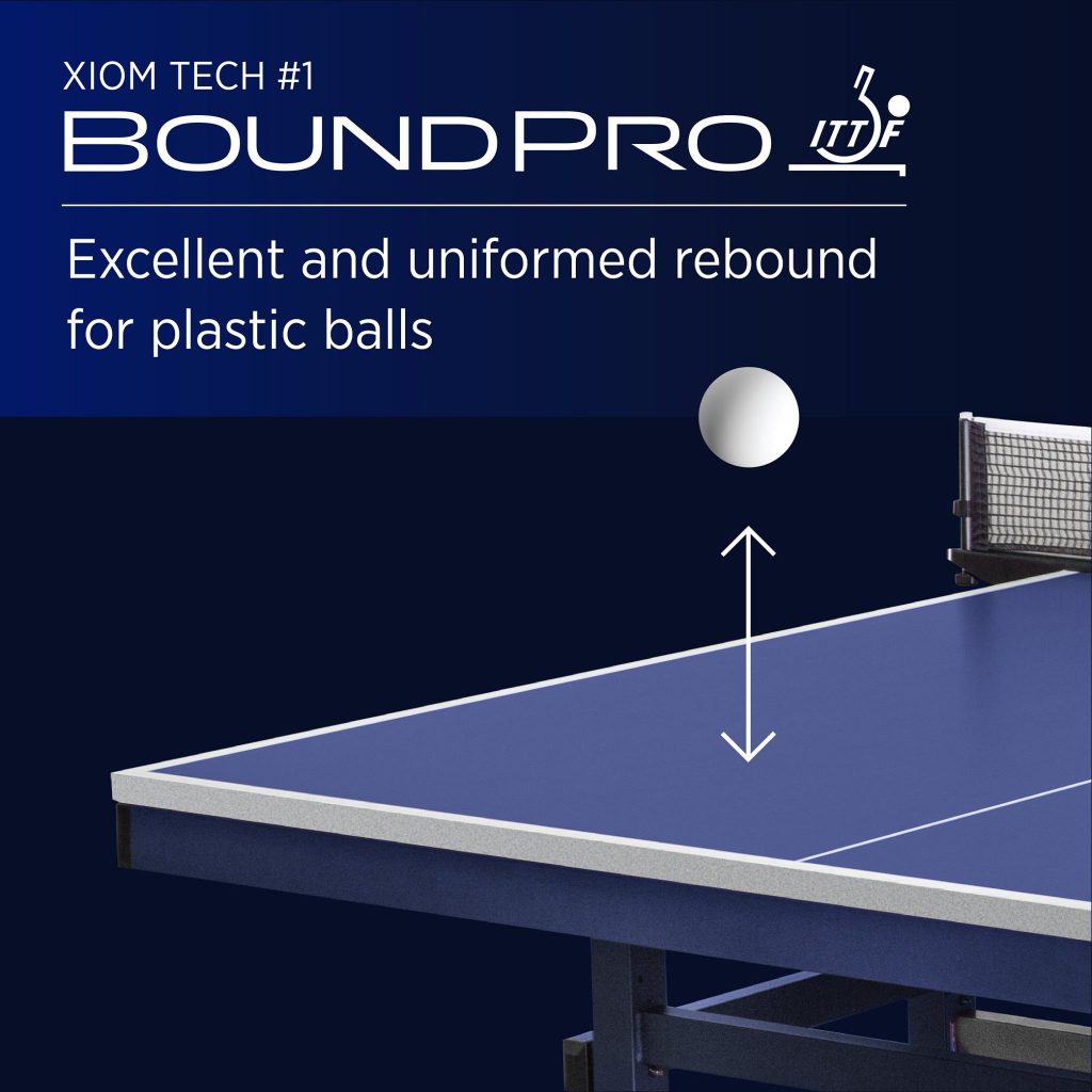 XIOM Pro 9 ITTF Approved Table Tennis Table - SportzTrack