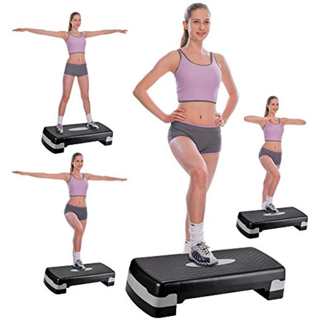 PROSPEC Aerobic Stepper 10-15cm Height Adjustable - SportzTrack
