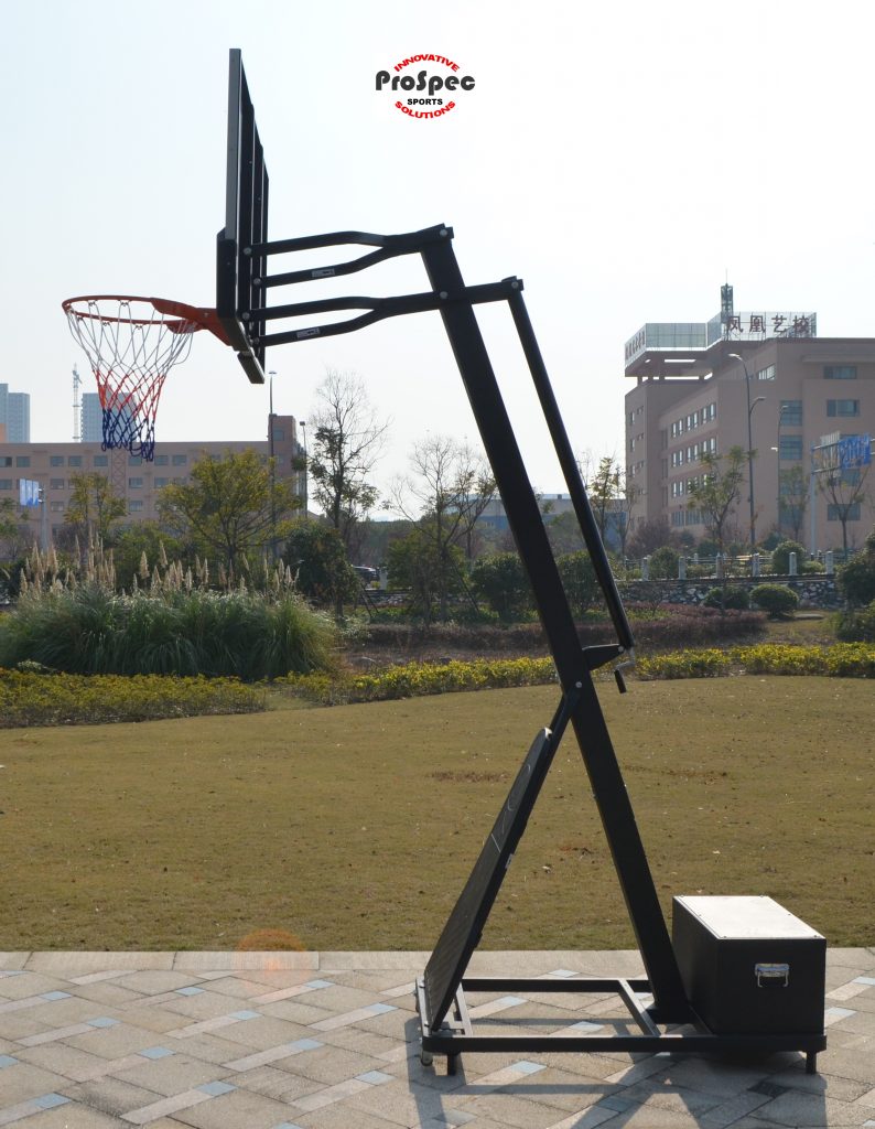 PROSPEC PS27A Basketball Hoop System with Counterweight Base and ...