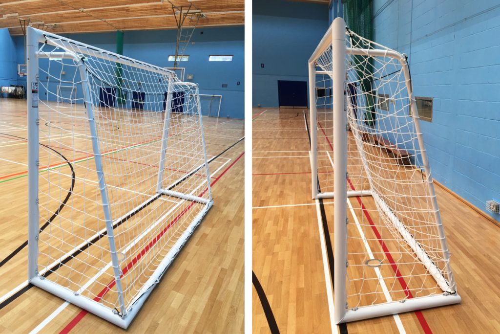 FUTSAL GOAL 3M Wide x 2M High 1.2M Deep (Pair) - SportzTrack