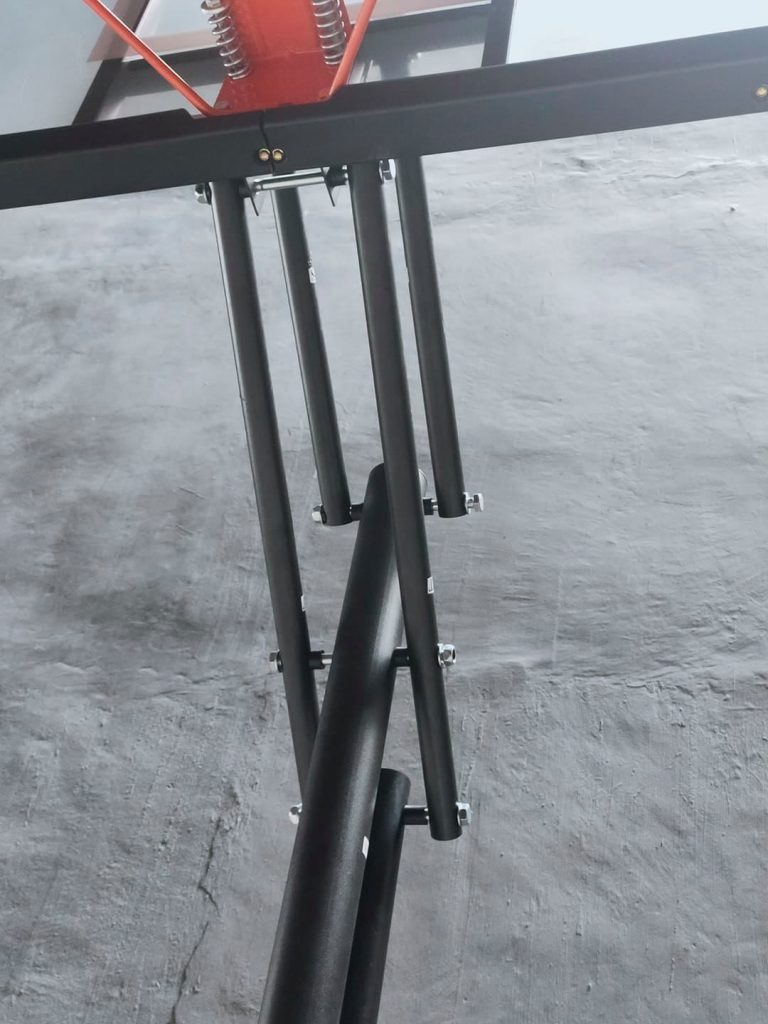 PROSPEC PS22 Basketball Stand Polycarbonate Board with Adult Crank ...